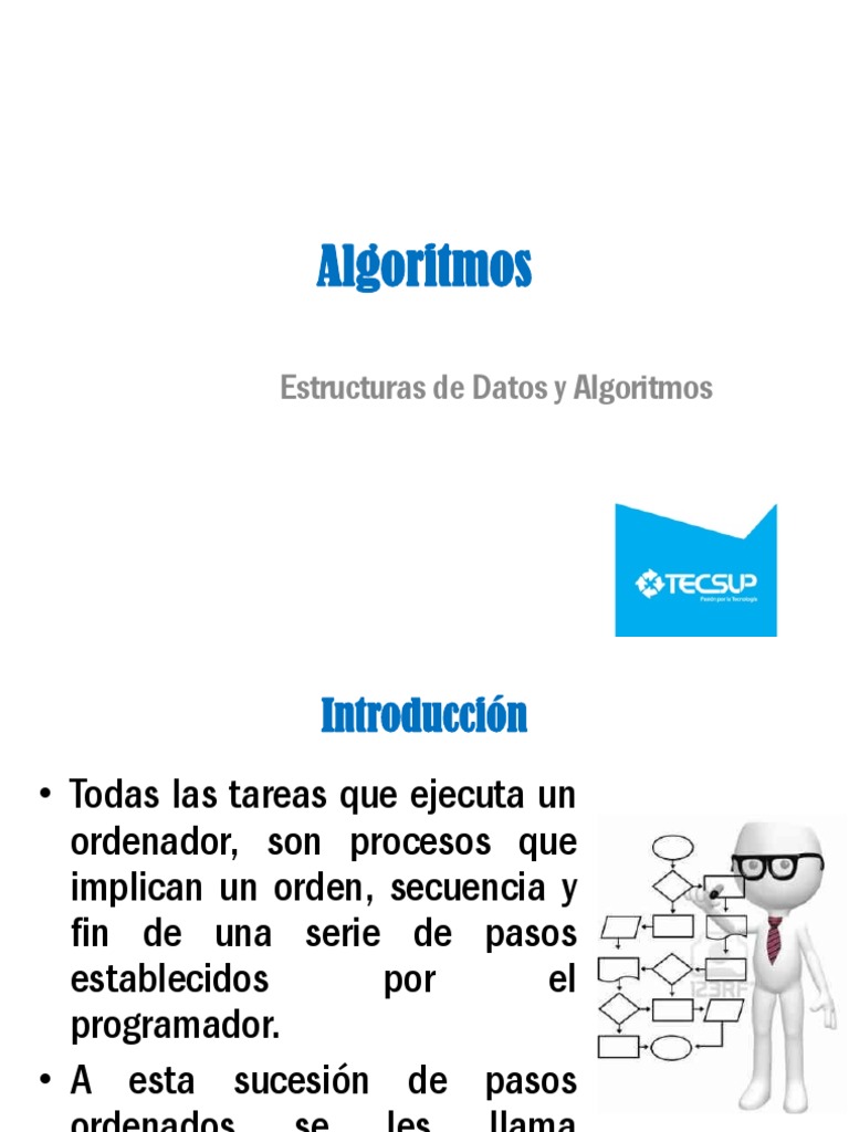 13 Presentación Algoritmos Pdf Algoritmos Programación De Computadoras