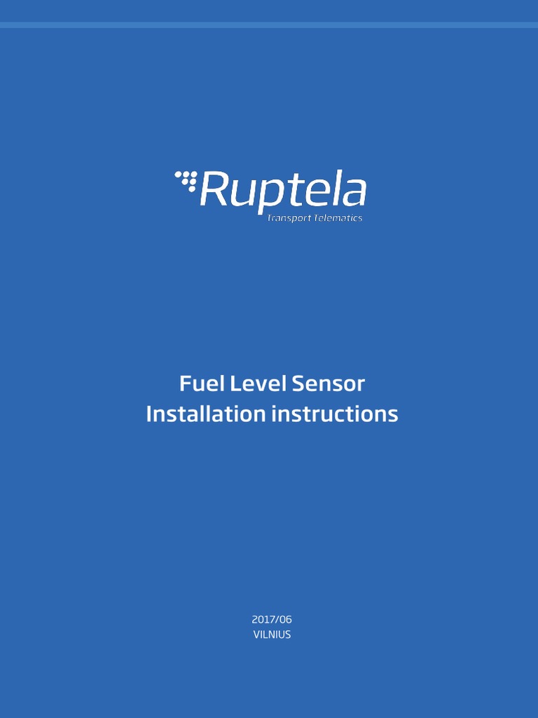 En Ruptela FLS Installation Instructions | PDF | Electrical Connector ...