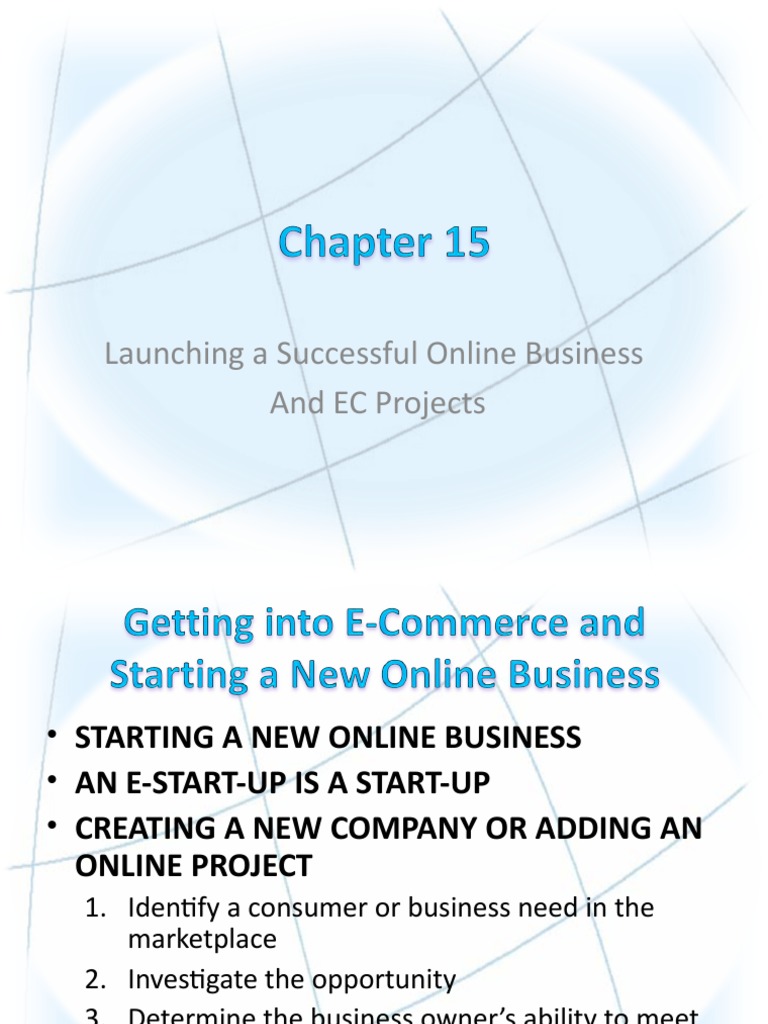 Launching An Online Successfull Business | PDF | Venture Capital ...