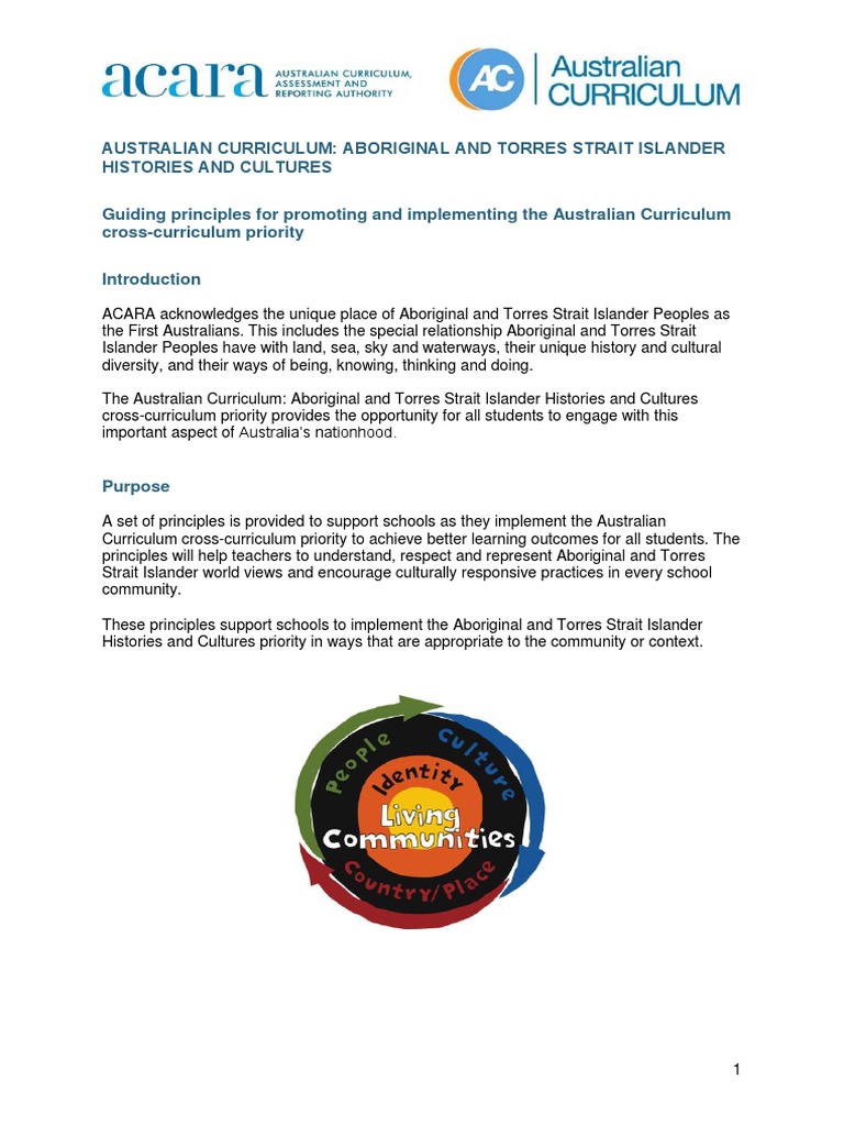 Australian Curriculum | PDF | Indigenous Australians | Australia