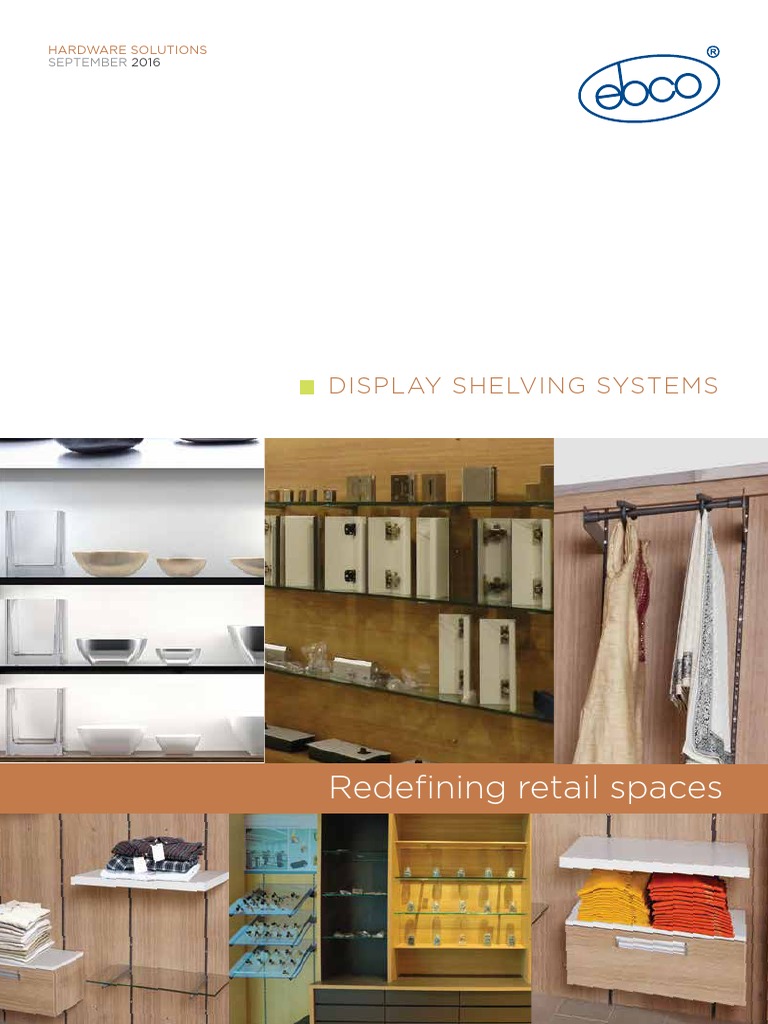 Display Shelving System | PDF | Architectural Elements | Equipment