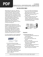 Chapter 5-Basic Hand Stitches | PDF | Textile Arts | Sewing