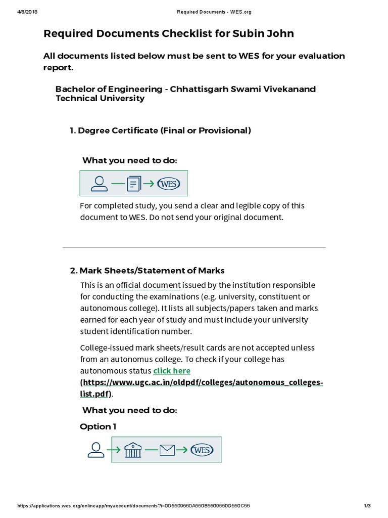 Required Documents | PDF | Envelope | Mail