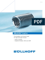 Helicoil Drill and Tap Size Chart | PDF | Metalworking | Machining