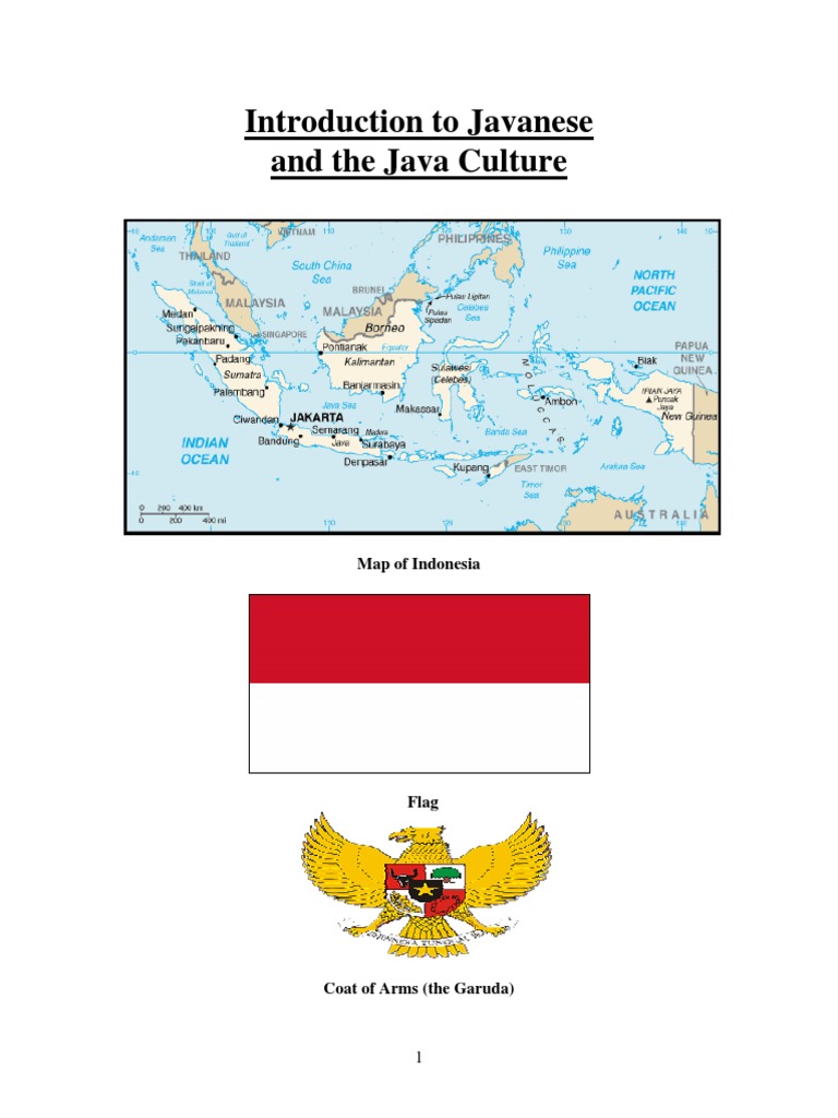 0 Introduction To Javanese and The Java Culture | PDF | Indonesia | Java
