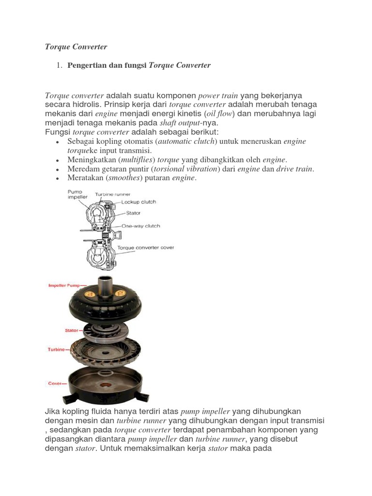 Torque Converter | PDF
