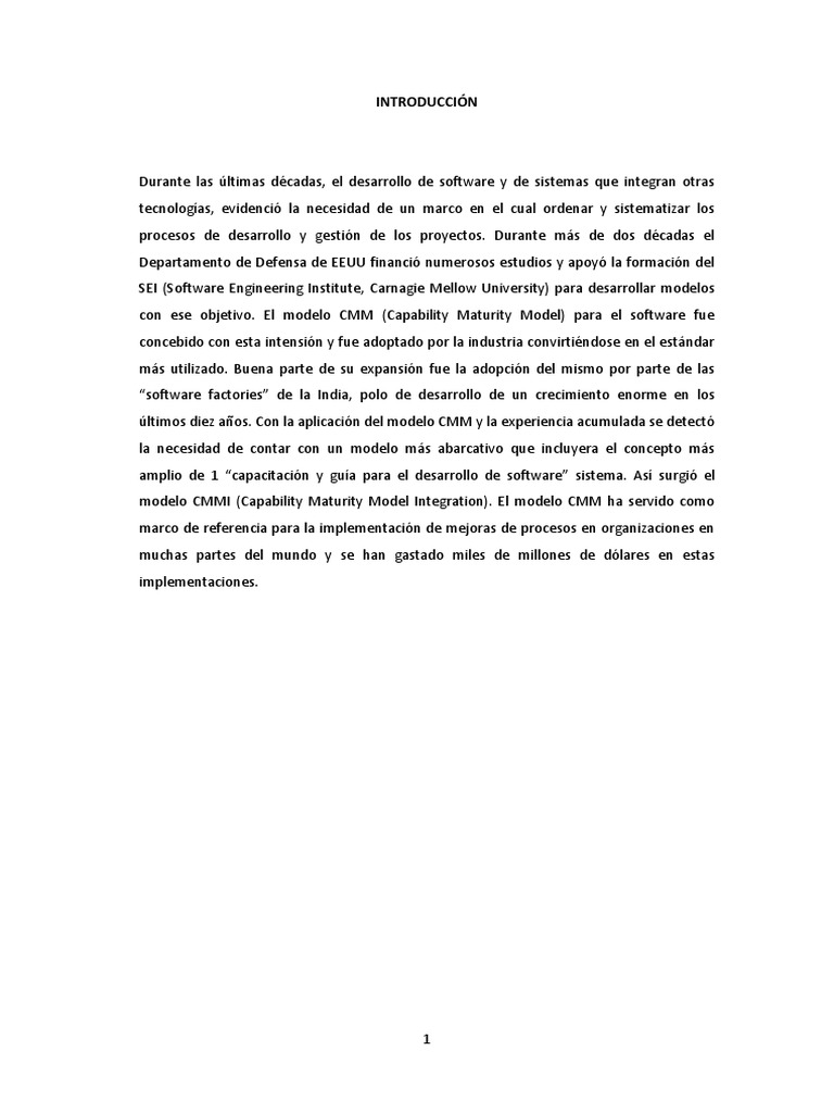 Introducción a CMMI SVC y Mejores Prácticas | PDF | Calidad (comercial ...