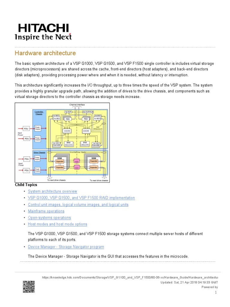 Hardware Architecture | PDF | Computer Data Storage | Data