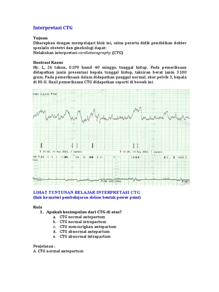 Interpretasi Ctg Pdf