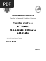 Crucigrama de Corriente Electrica y Magnitudes Electricas | PDF