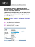 Employee Self Service (Ess) Application Process | PDF