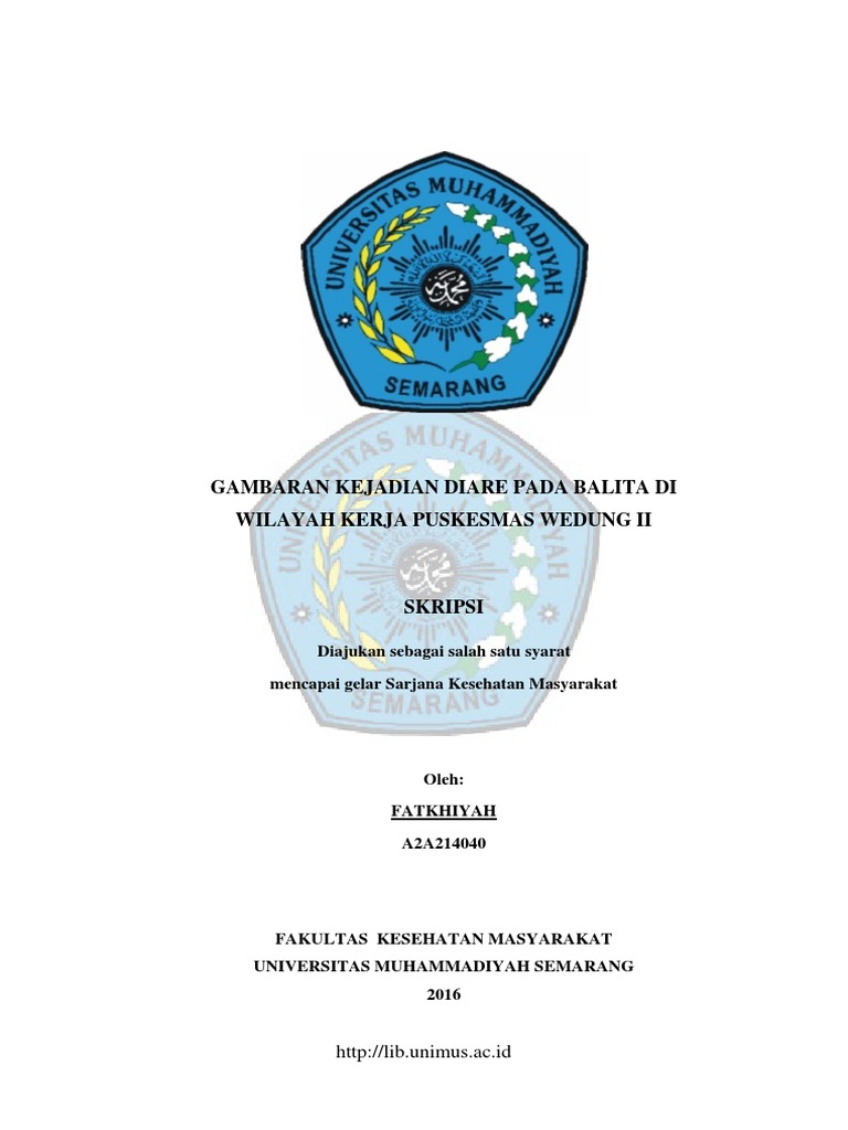 Contoh Diare 2 PDF | PDF | Kesehatan Holistik