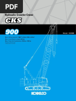 Kobelco Hydraulic Crawler Crane Cke1350g Specifications | PDF | Crane (Machine) | Manufactured Goods