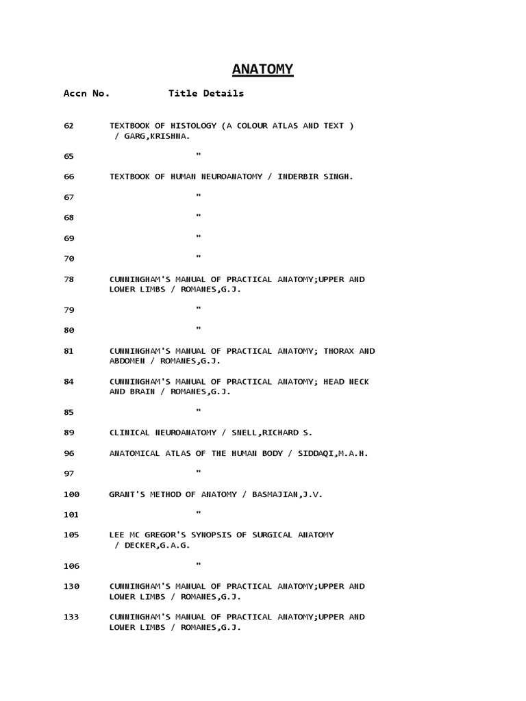 BOOKS1 | PDF | Anatomy | Human Body