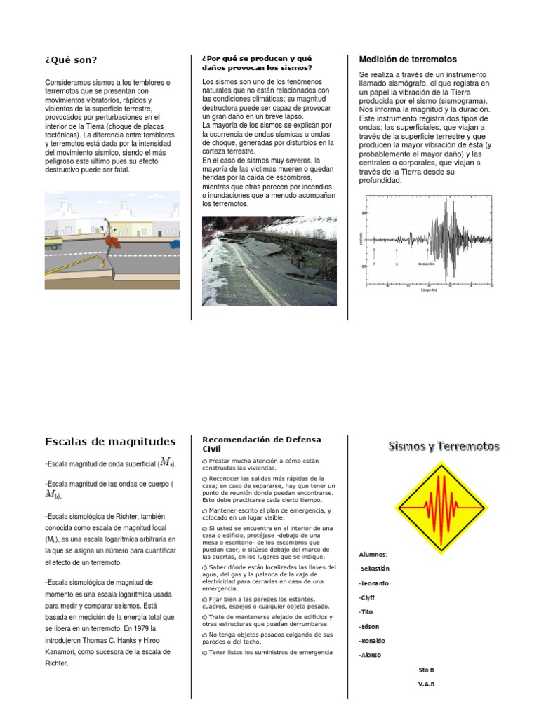 Terremotos y Sismos | PDF | Temblores | Geofísica