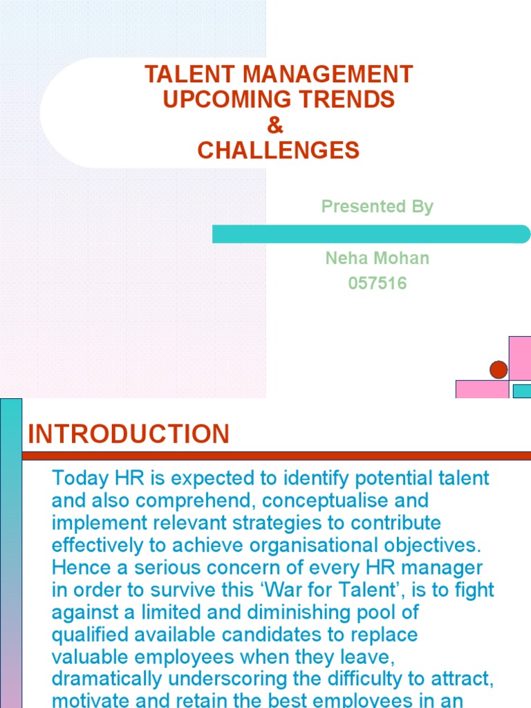 Talent Management India - Neha Mohan | PDF | Talent Management | Employment