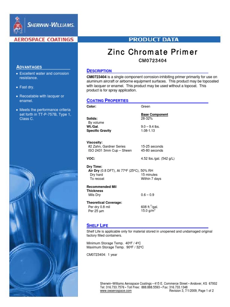 Zinc Chromate Paint | PDF | Metals | Building Engineering