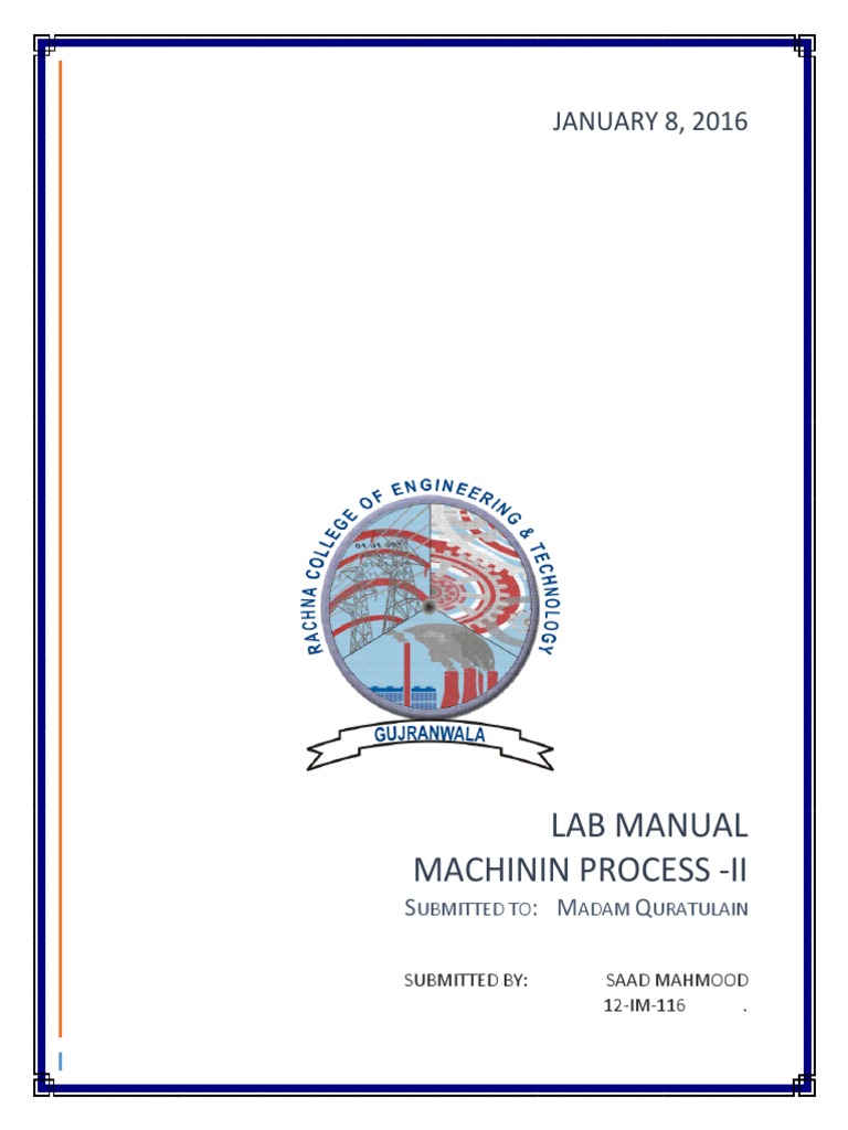 Experiment Report Titles Mechanical Engineering | PDF | Numerical ...