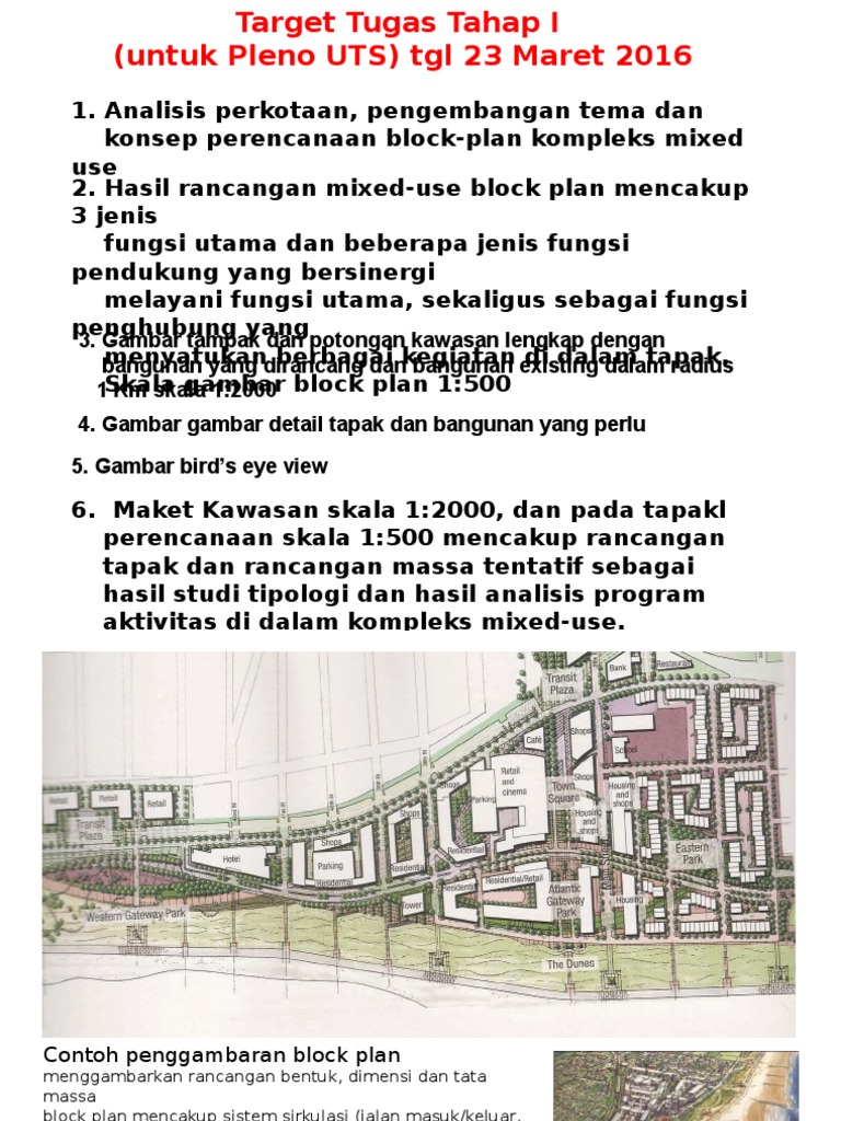 Contoh Block Plan | PDF