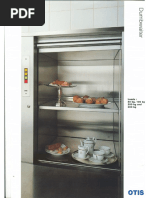 OTIS LFT Layout Drawing | PDF | Elevator | Door