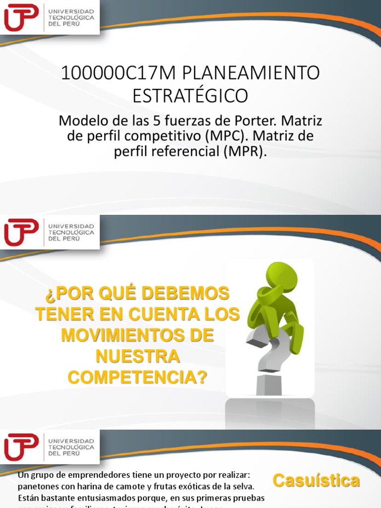 2018-2-3 TERCERA - SEMANA - Modelo de Las 5 Fuerzas de Porter. Matriz ...