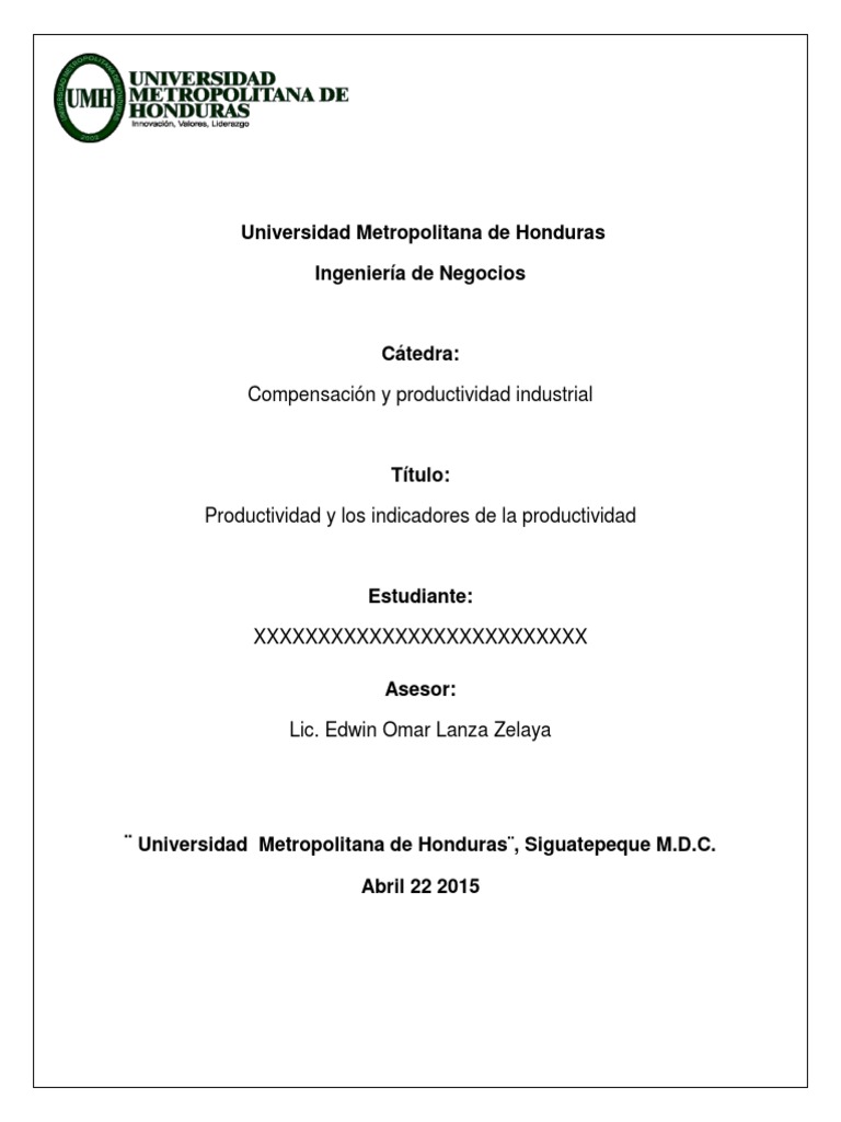 Ejemplo de Presentacion de Tareas | Calidad (comercial) | Ciencias económicas | Prueba gratuita ...