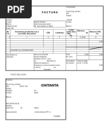 Borderou Posta Romana | PDF