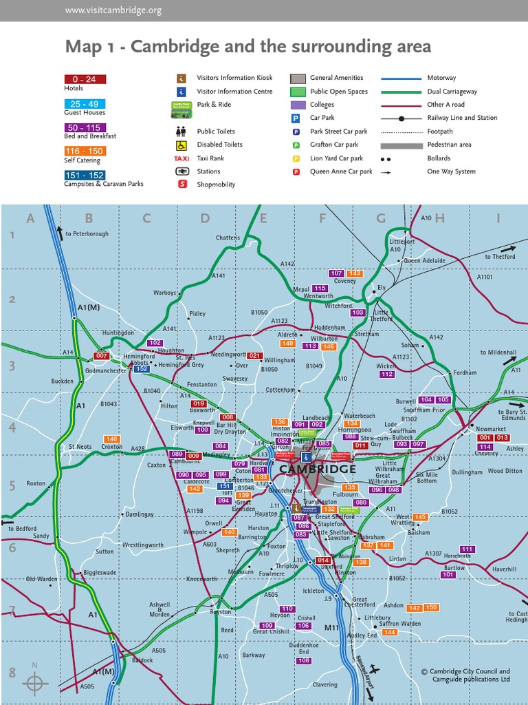 Cambridge and The Surrounding Area | PDF | Transport Infrastructure ...