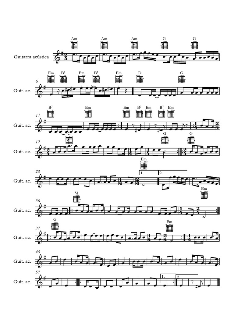 La Valicha - Partitura Completa | PDF
