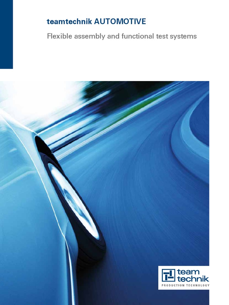 Teamtechnik Automotive Range Brochure en | Download Free PDF ...