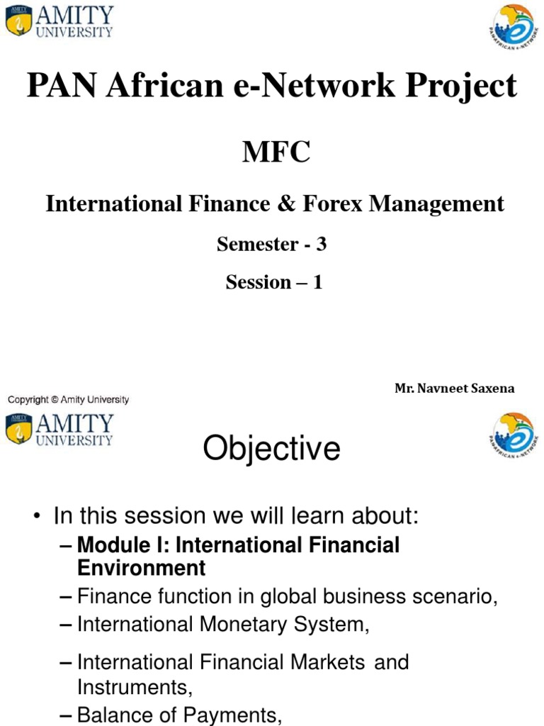 International Finance & Forex Management 1 | PDF | Balance Of Payments ...