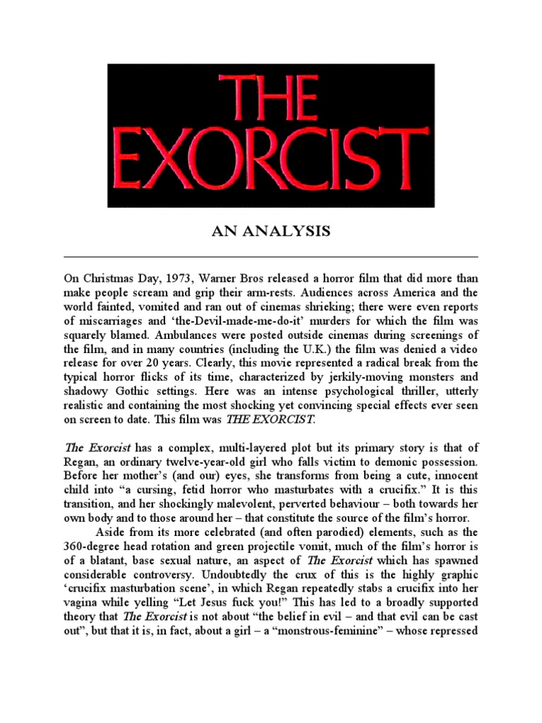 The Exorcist - An Analysis
