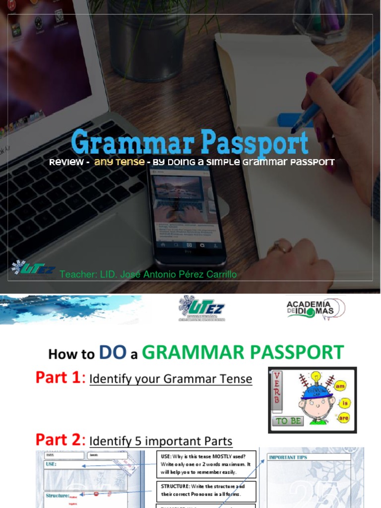 6how To DO A Grammar Passport | PDF | Career & Growth | Language Arts ...