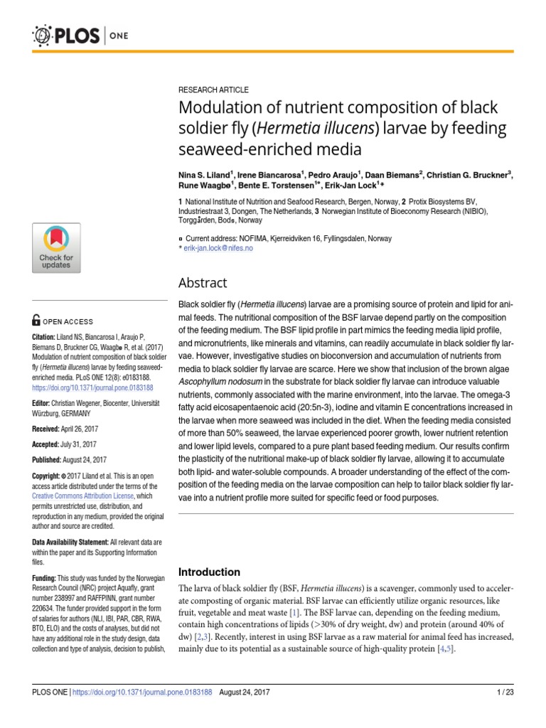 BSF3 PDF | Download Free PDF | Docosahexaenoic Acid | Omega 3 Fatty Acid