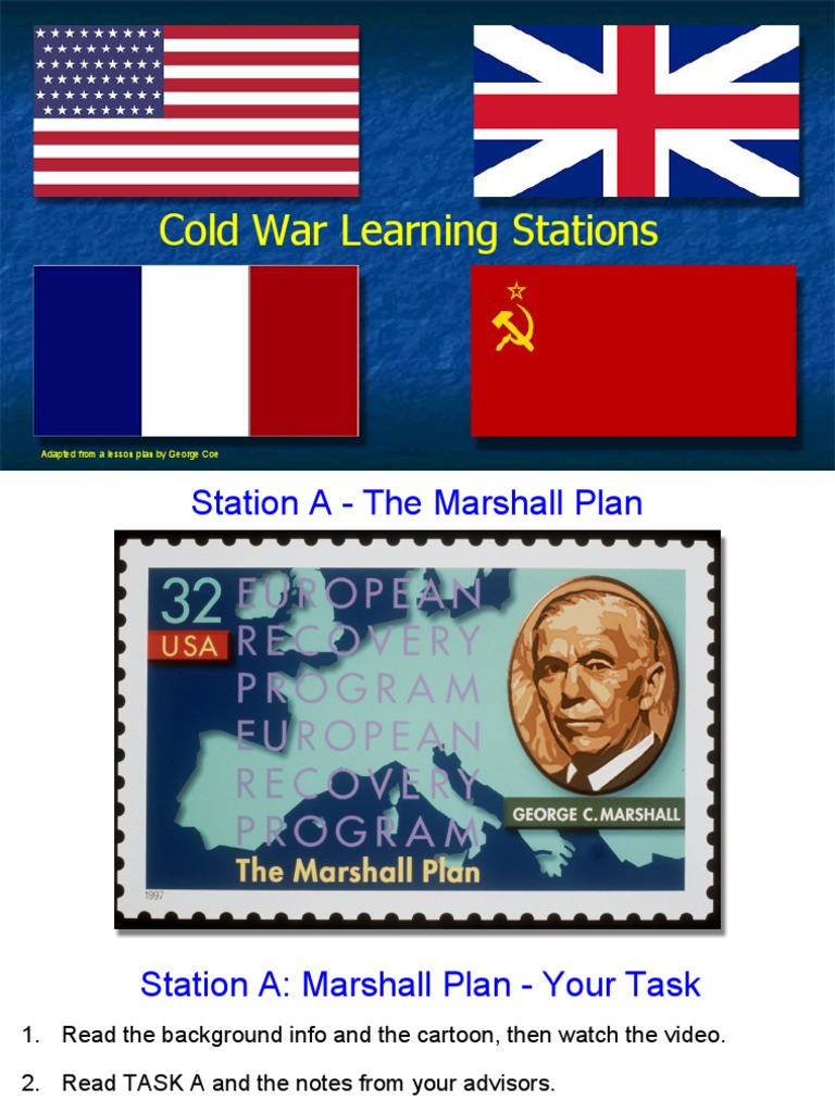 cold war stations | Marshall Plan | Berlin Wall