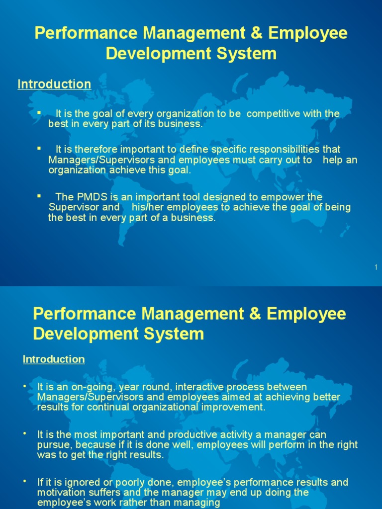 Performance Management & EDS | PDF | Performance Management ...