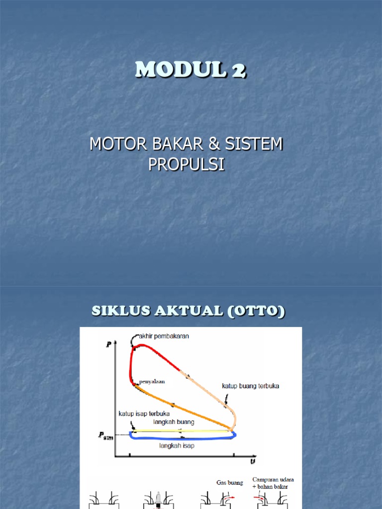 Motor Bakar Modul 2 Universitas Pasundan | PDF