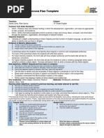 Information Report Unit Plan | PDF | Classroom | Educational Assessment