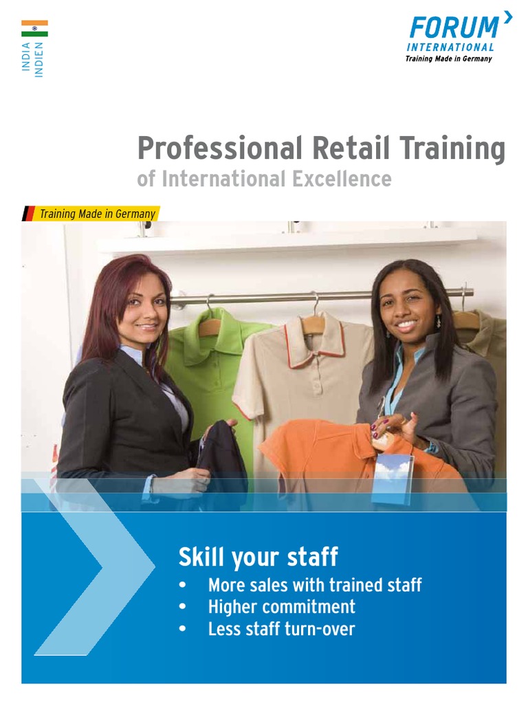 Professional Retail Training: of International Excellence | PDF ...