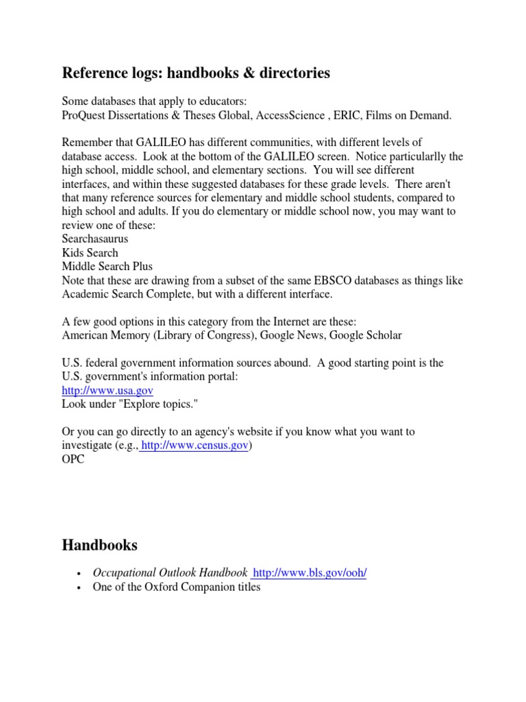 Reference Logs 10-18 | PDF | Teachers | Schools