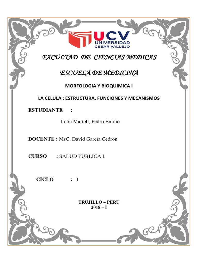 Caratula Ucv 2018-Salupublica | PDF