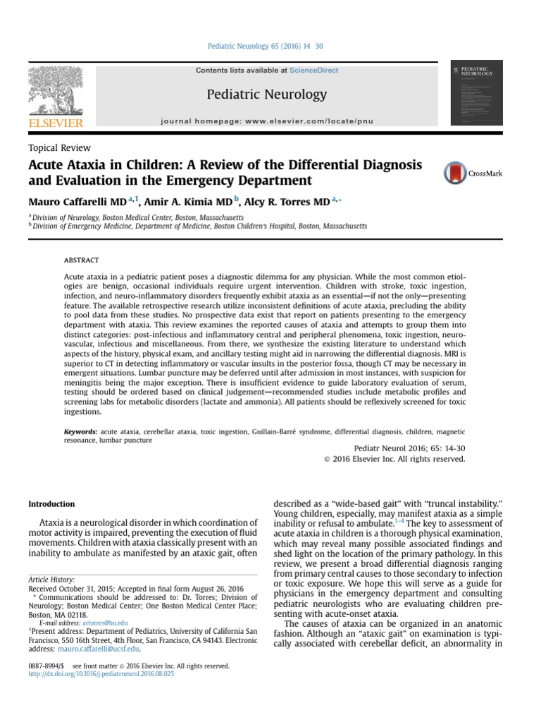 Ataxia Acuta | PDF | Multiple Sclerosis | Neurology