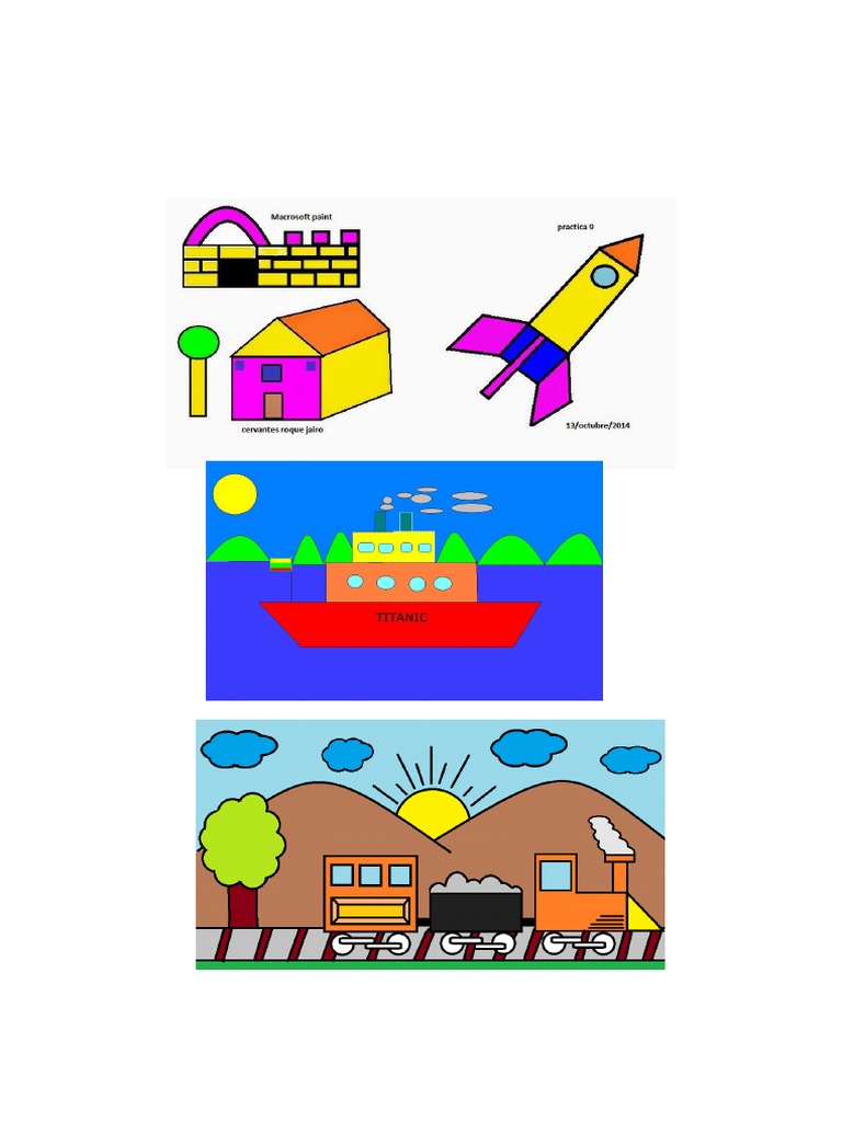 Practicas Paint | PDF