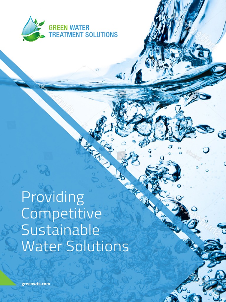 Providing Competitive Sustainable Water Solutions: Green | PDF | Water ...