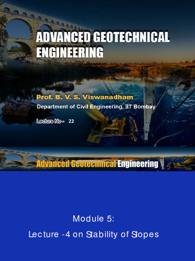 Rapid Drawdown | PDF | Soil Mechanics | Landslide