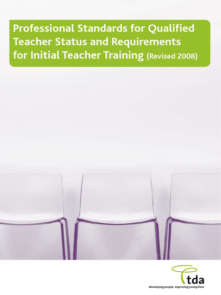 Qts Professional Standards 2008 | PDF | Teachers | Curriculum