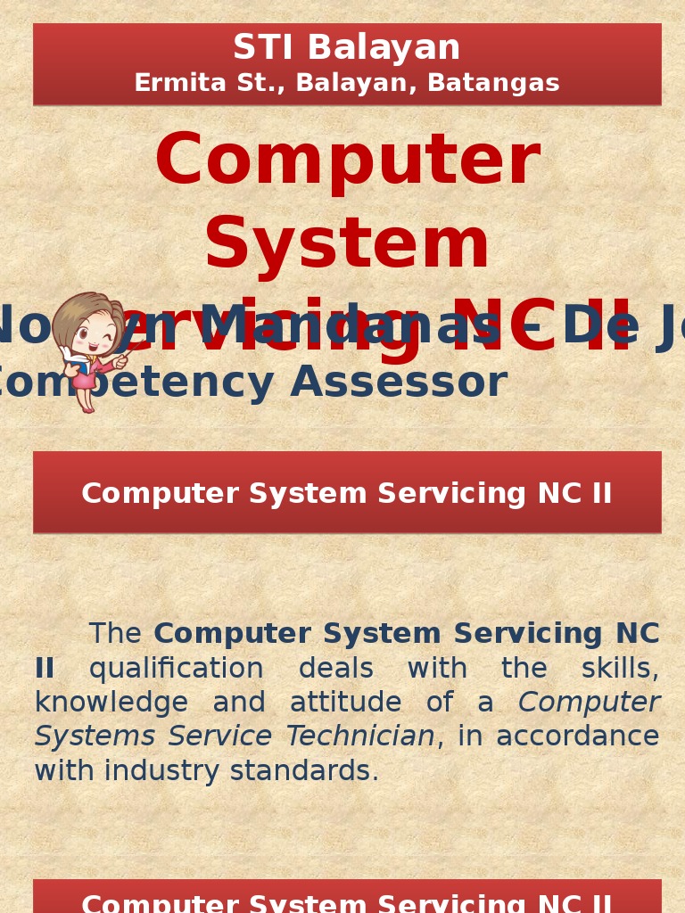 Computer System Servicing NC II | PDF | Computers | Technology ...
