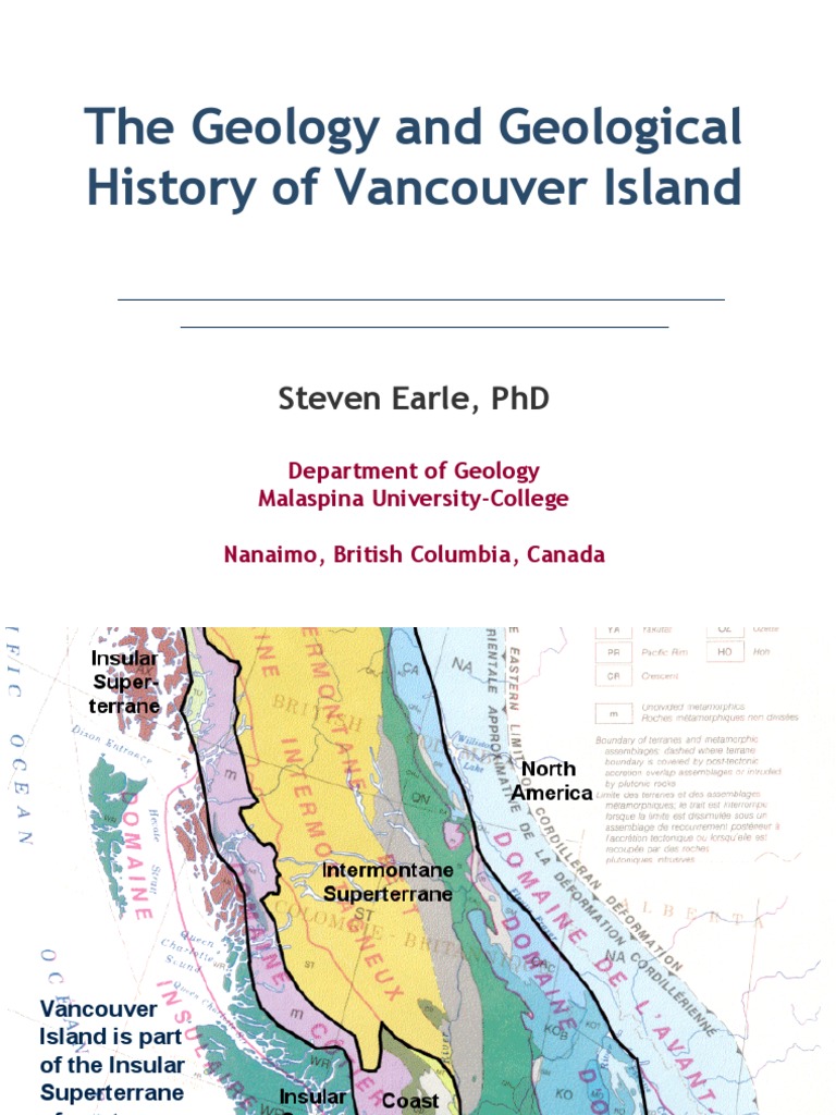 Geology of Vancouver Island Explained | PDF | Rock (Geology) | Basalt