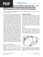 Anatomical Laparoscopic Right Posterior Sectionectomy | PDF | Surgery ...