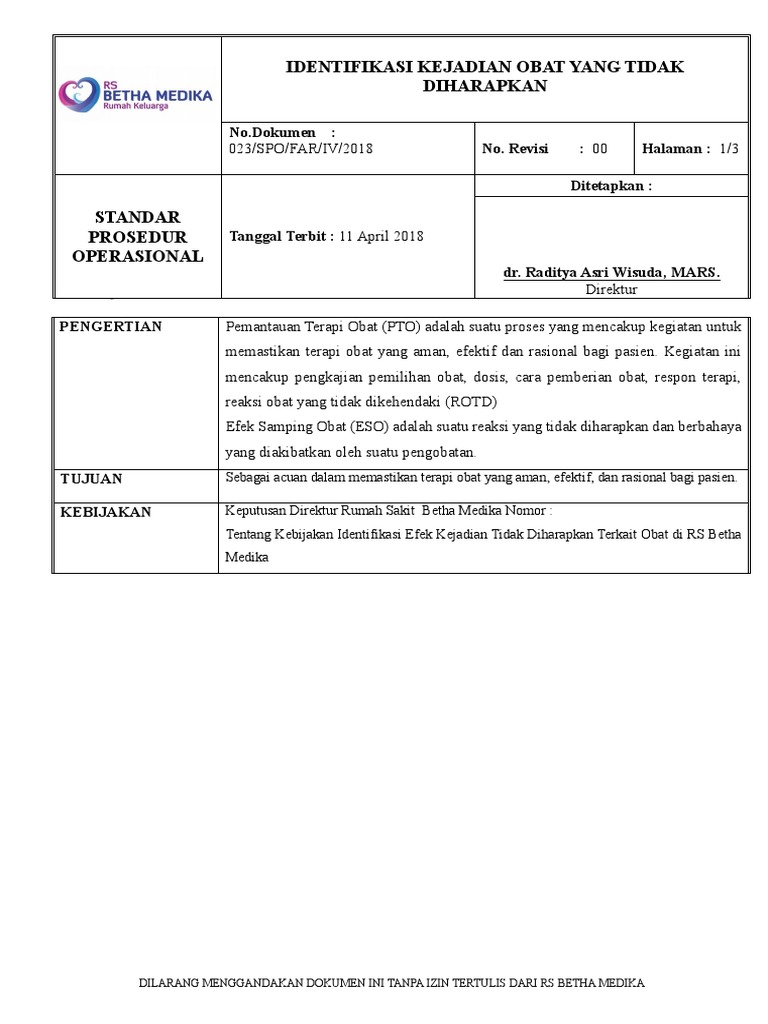 Sop Pto & Meso | PDF